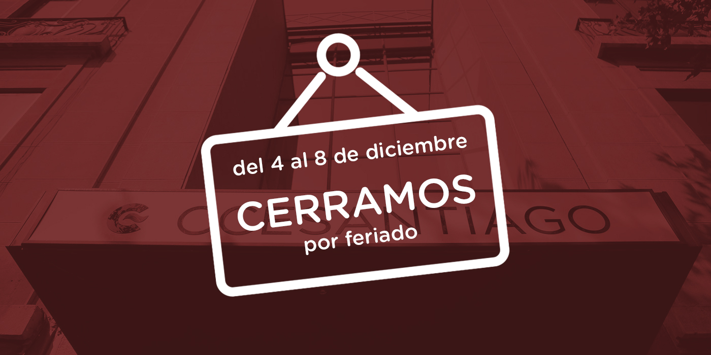 Cerrado por feriado - CCESantiago